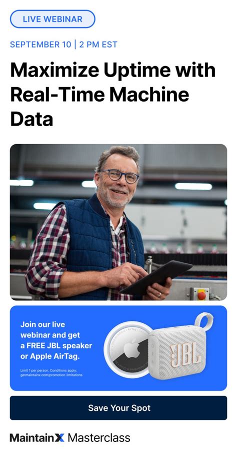 Maximize Uptime With Real Time Machine Data Maintainx