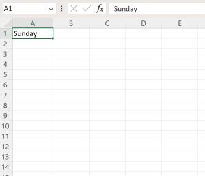 How To Autofill Days Of The Week In Excel 3 Examples