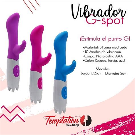 Temptation Sex Shop Vibrador G Spot Dual Con Estimulador Clitorial ️ • Intenso Placer Por