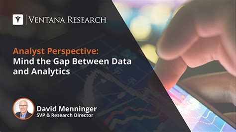 Mind The Gap Between Data And Analytics