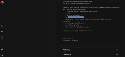 Flutter Codemagic Is Not Able To Build For Ios Stack Overflow