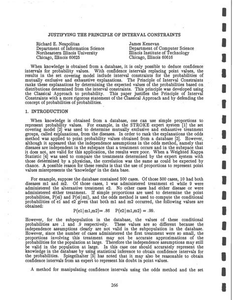 Justifying The Principle Of Interval Constraints Deepai