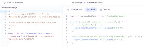 Refactor Nucleotide Count Exercise In Javascript Javascript Exercism