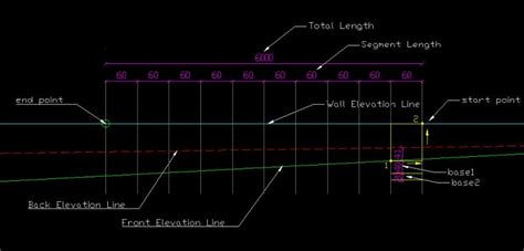 My First Autolisp Project Constractive Wall Layout Autolisp Visual