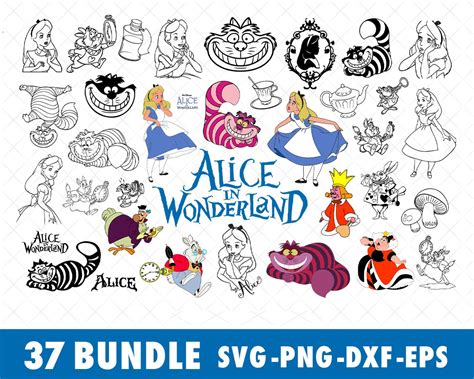 Alice In Wonderland Silhouette