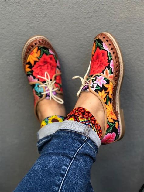 Oaxaca 2 Shoe Mexican Style Boho Hippie All Sizes 5 10 Shoe Mexican