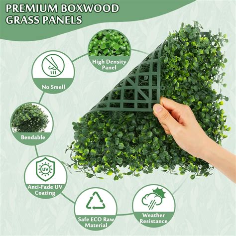 Duerer Artificial Grass Wall Panels 8 Pack 10 X India Ubuy