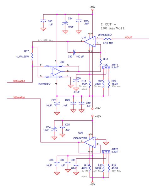 Opa547 Current Limit Tolerances Amplifiers Forum Amplifiers Ti E2e Support Forums