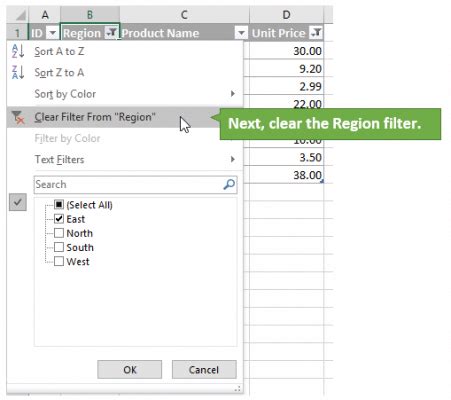 How To Properly Filter Zeros Numbers The Excel Filter Menus