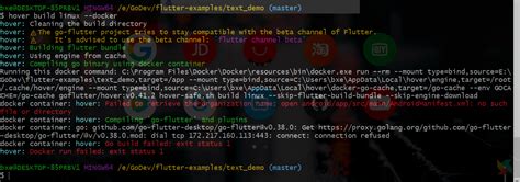 How To Cross Compile In Docker · Issue 416 · Go Flutter Desktopgo Flutter · Github