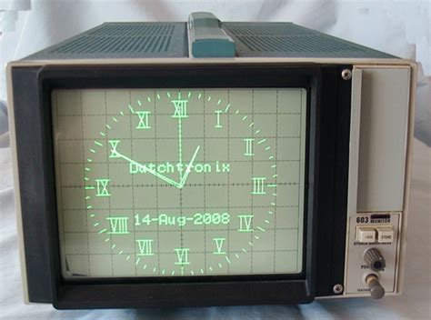 Tek Crt Clock