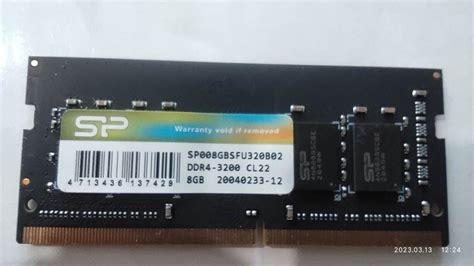 SILICONE POWER DDR4 8GB 3200Mhz Laptop RAM Computers Tech Parts Accessories Computer