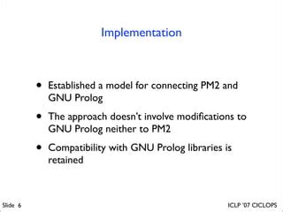Distributed Multi Threading In Gnu Prolog Pdf Operating Systems Computer Software And
