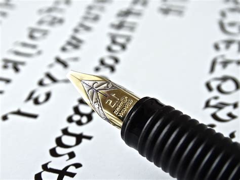 무료 사진 편지 종이 텍스트 단어 서 예 금속 잉크 펜