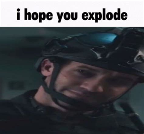 I Hope You Explode Cod Blank Template Imgflip