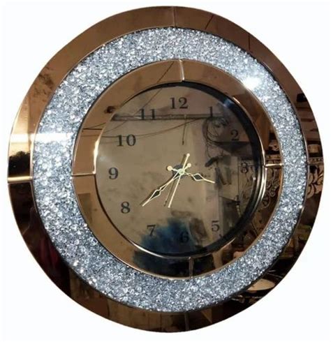 Bronze Glass Mirror Analog Clock For Home At ₹ 7000 Piece In Mumbai Id 2852007399088