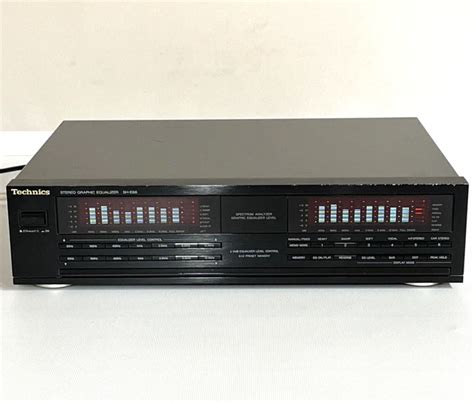 Technics Sh E66 Stereo Graphic Equalizer Spectrum Analyzer Made In Japan £160 00 Picclick Uk