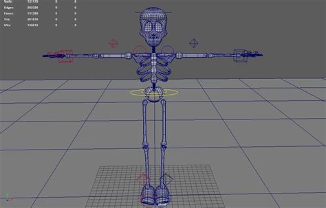 Bones Character Rigged For Maya 3d Model And Animation 3d Model Rigged