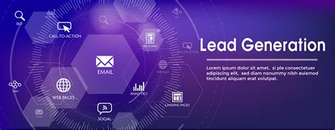 Lead Generation Web Header Banner That Attracts Leads For Target Audience To Increase Revenue
