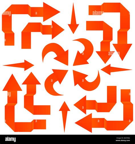 Set Of Arrows Vector Stock Photo Alamy