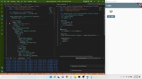 Cara Create Project Flutter Dengan Fhe Tutorial Bikin Counter Youtube