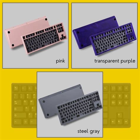 KBDfans Tiger Lite Hot Swappable DIY TKL Mechanical Keyboard Kit 80 Gasket Mounted Mechanical