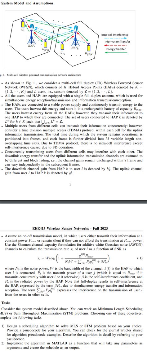 Solved G 1 ﻿multi Cell Wireless Powered Communication