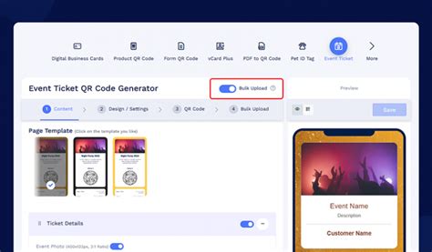 How To Create And Design Event Ticket QR Code