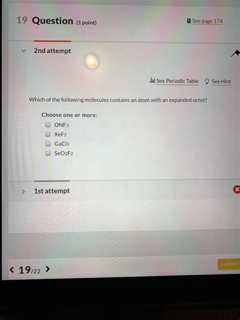 Expanded Octet Periodic Table