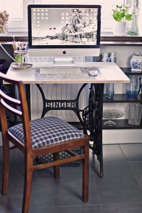 Posts About Singer Table On Around My Table Singer Table Singer Sewing Tables Sewing Table