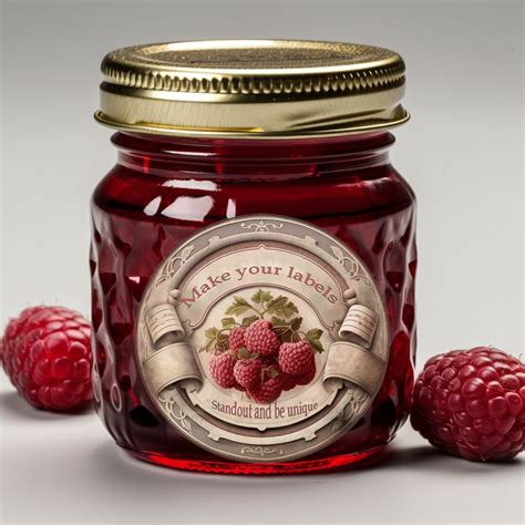 Editable Resizable Jam Labels Jams And Preserves Digital Download Professional Polished