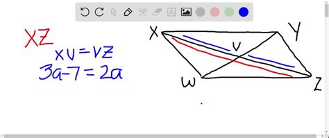 Solved Wxyz Is A Parallelogram Find Each Measure X Z