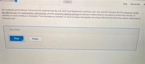 Solved Saved Help Save Exit S Our Chegg Com