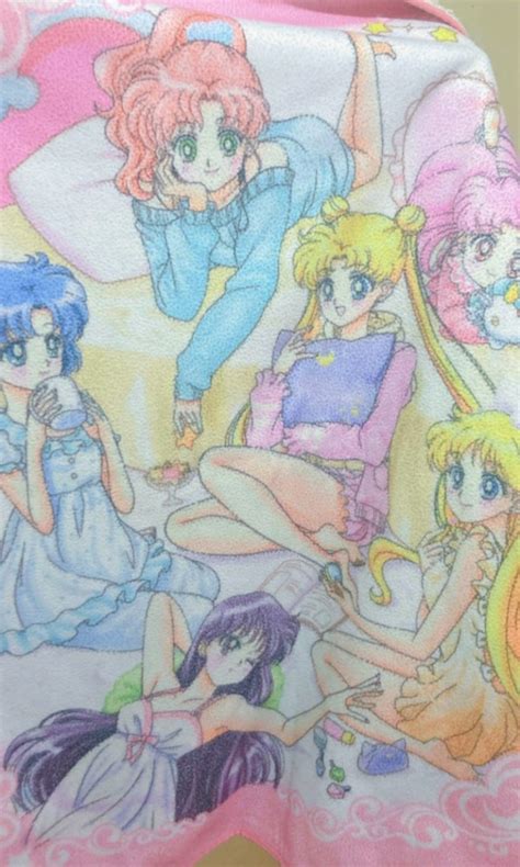 Sailor Moon Pajama Ichiban Kuji Big Blanket Rare Hobbies And Toys