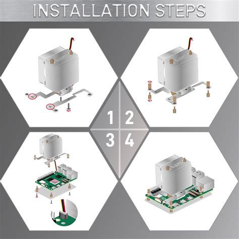 Geeekpi Ice Tower Cooler For Raspberry Pi 5 With Philippines Ubuy