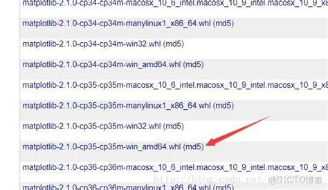 Matplotlibpillow与python版本对应 Matplotlib 版本对应mob6454cc6a249f的技术博客51cto博客