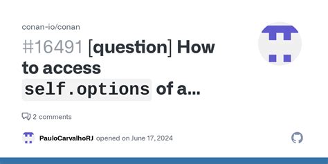 Question How To Access Self Options Of A Parent Library Package From Its Test Package