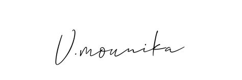 82 v mounika name signature style ideas cool name signature