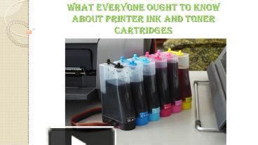 Printer Ink And Toner Cartridges Online Store Presentation Free To Download