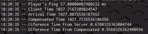 GetNetworkPing Being Inconsistent And What Formula Should I Use For Compensating Lag