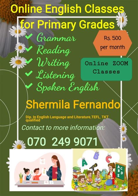 Online English Classes For Primary Grades Grade 345 Online