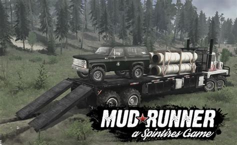 Скачать Spintires Mudrunner Тягач Star 6900xd Twin Steer V10 V2502