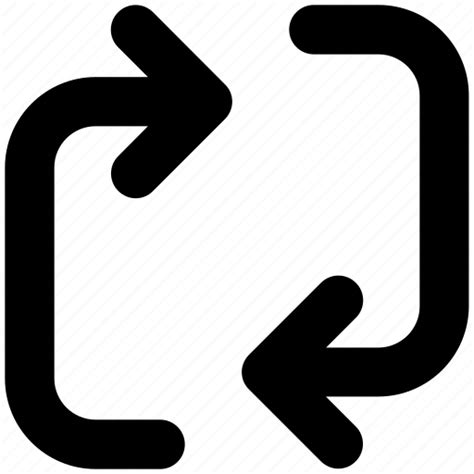 Arrow Sign Direction Repeat Loading Sync Loop Icon Download On Iconfinder
