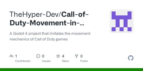 Github Thehyper Devcall Of Duty Movement In Godot 4 A Godot 4