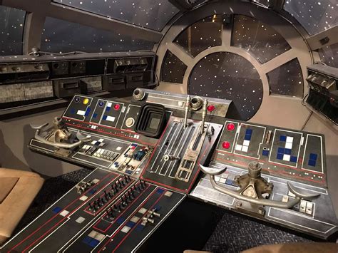 Exhibit Millenium Falcon Cockpit — Far Away Creations