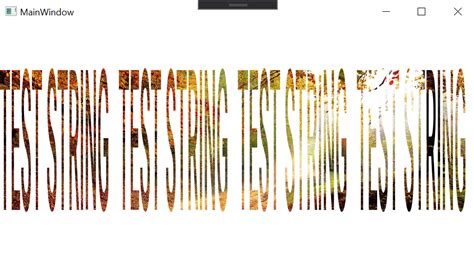 How To Create Transparent Text With Opaque Background In WPF C Stack Overflow