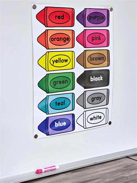 Colors Anchor Chart Hard Good Option