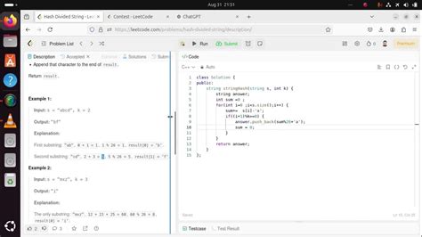 How To Solve Leetcode 3271 Hash Divided String Solution Effectively Hindi Urdu Explanation