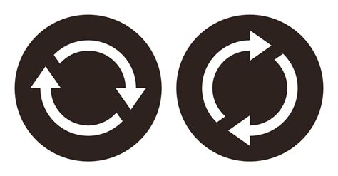Repeat Icon Loop Symbol Refresh Sign Royalty Free Vector