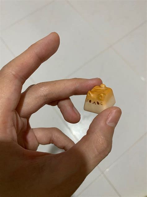 Artisan Keycaps Cute Cat Bread Computers And Tech Parts And Accessories